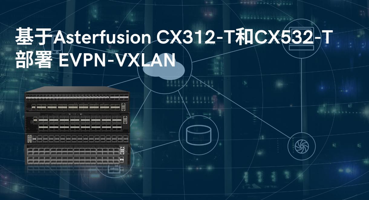 配置指导：基于Asterfusion CX312-T和CX532-T部署 EVPN-VXLAN - 星融元Asterfusion