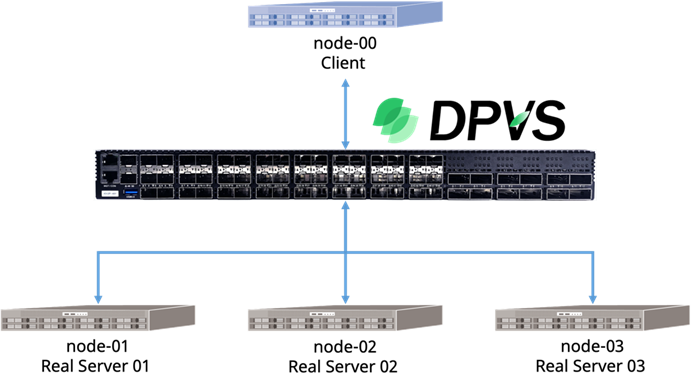 DPVS offload and performance testing on Sever-Switch(with DPU module)